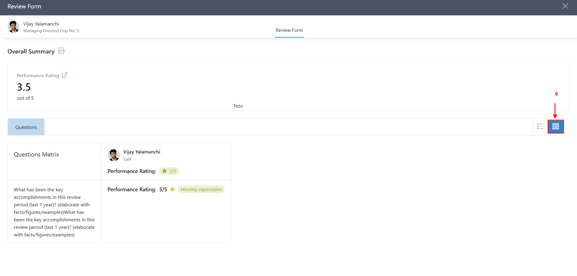 Where can employee view his ratings for a released Review? – KekaHR ...